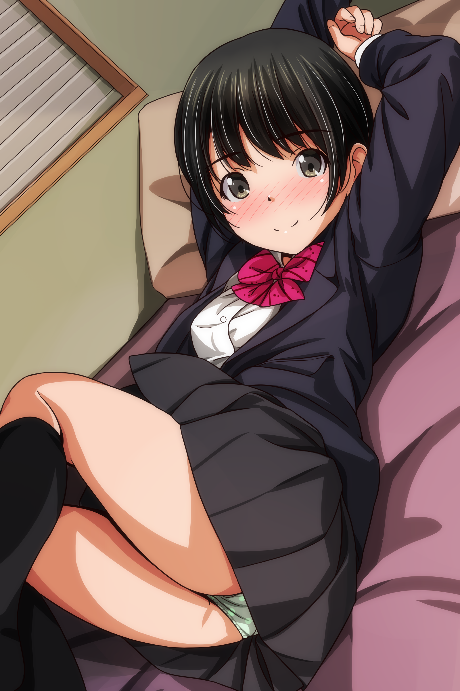 matsunaga kouyou loli pantsu seifuku skirt lift thong | #1143213 | yande.re